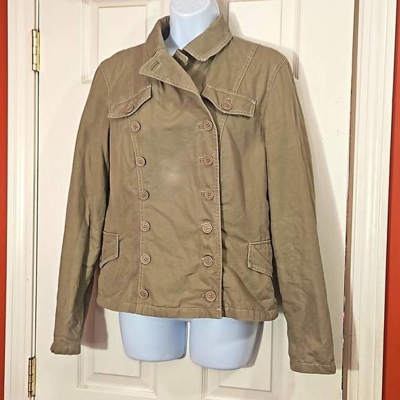 Black Rivet | Jackets & Coats | Black Rivet Button Up The Front Jacket ...